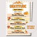 Thanksgiving Spirit Week Flyer Editable in Canva, Autumn Fall School ...