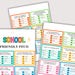 School Friendly Feud Game, Fun Printable School Classroom Activity for ...