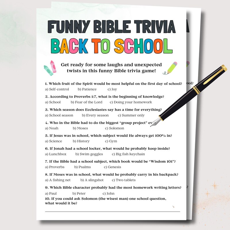 Sunday School Gift - 60+ Gift Ideas for 2025