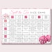 Spill the Tea Game, Tea Party Game Printable, Tea Party Dice Game ...