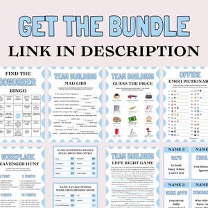 Team Building Activity Guess the Price, Printable Office Games, Work ...