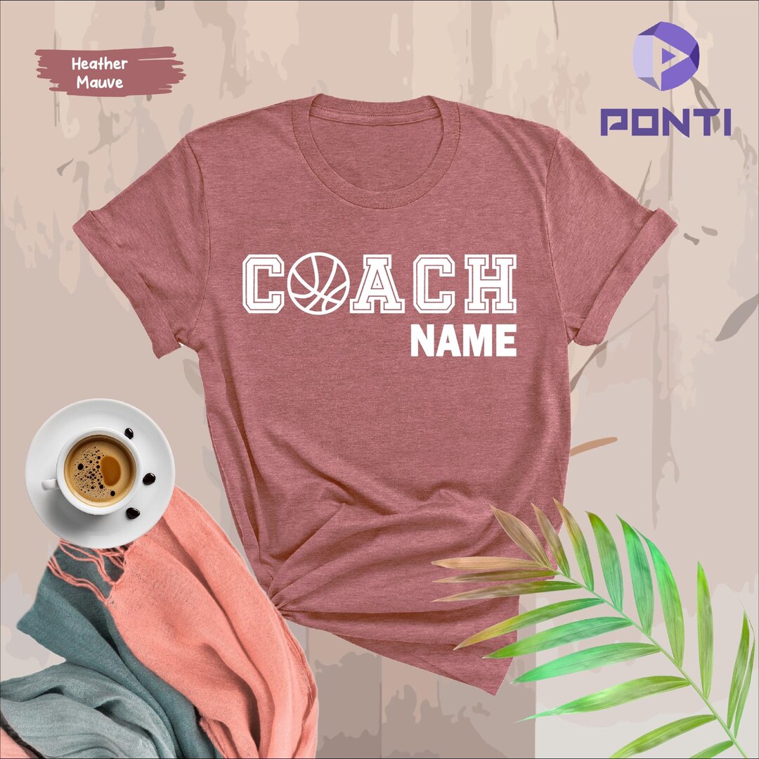 Custom Basketball Coach Shirt, Coaches Gift Basketball , Personalized ...