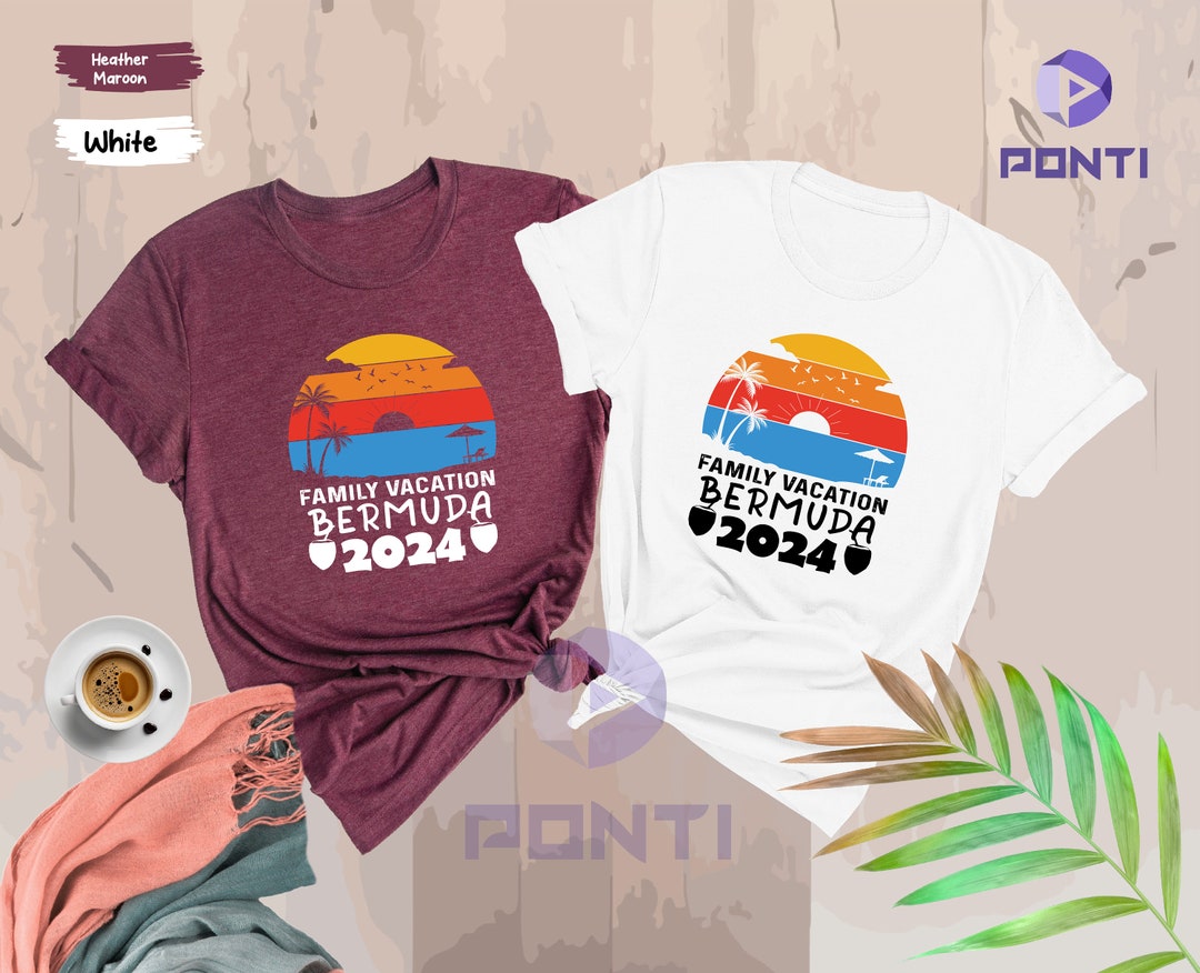 2024 Bermuda Family Vacation Shirt, Summer Holiday Shirt, Vacation 2024 ...
