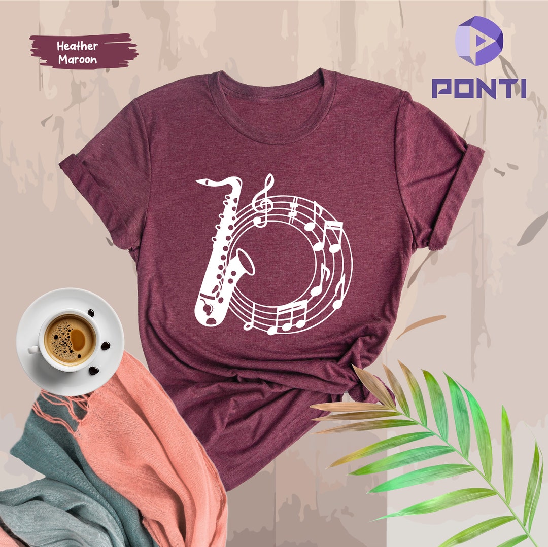Saxophone Shirt, Saxophone Player, Marching Band Shirt, Band Gift ...