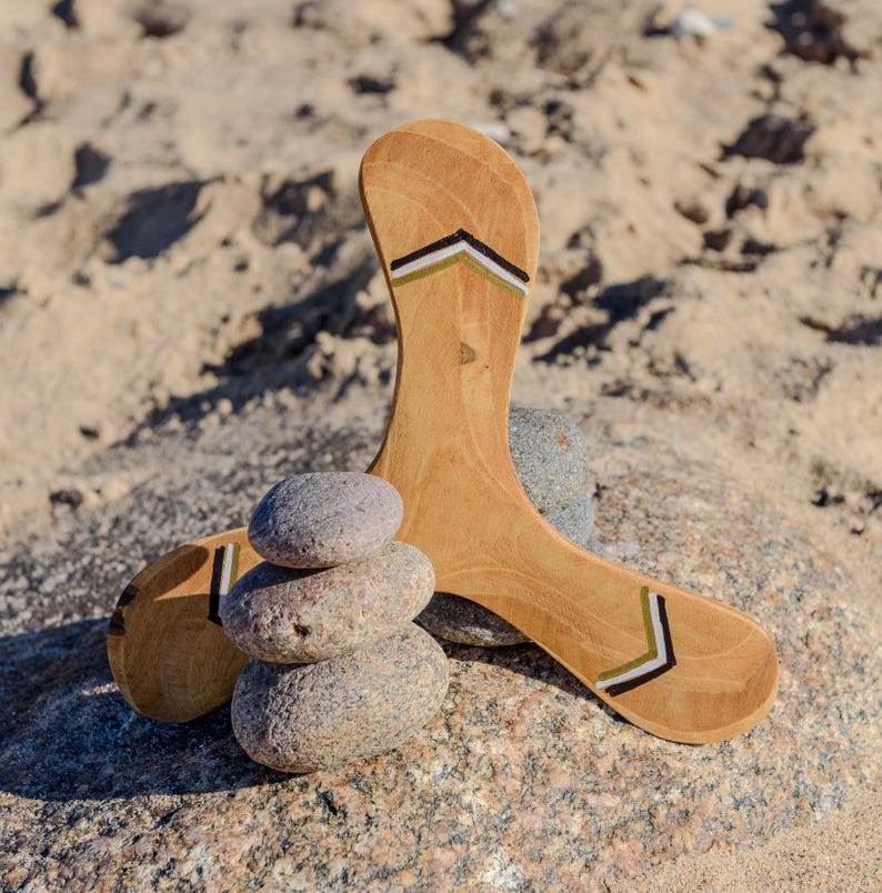 3 Wing Boomerang "freedom Arrow" | Handcrafted | Light and Nimble ...