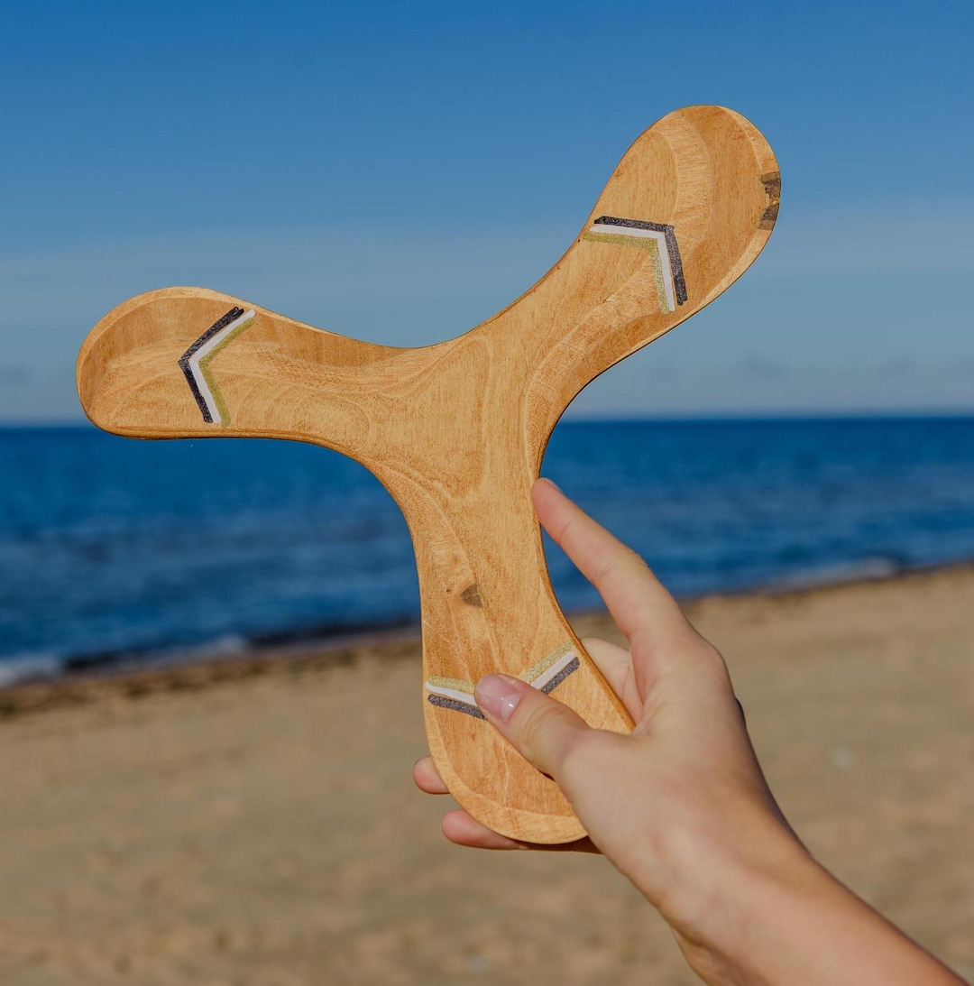 3 Wing Boomerang "freedom Arrow" | Handcrafted | Light and Nimble ...