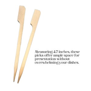 Bamboo Rifle Shape Picks - Unique Cocktail and Appetizer Skewers ...