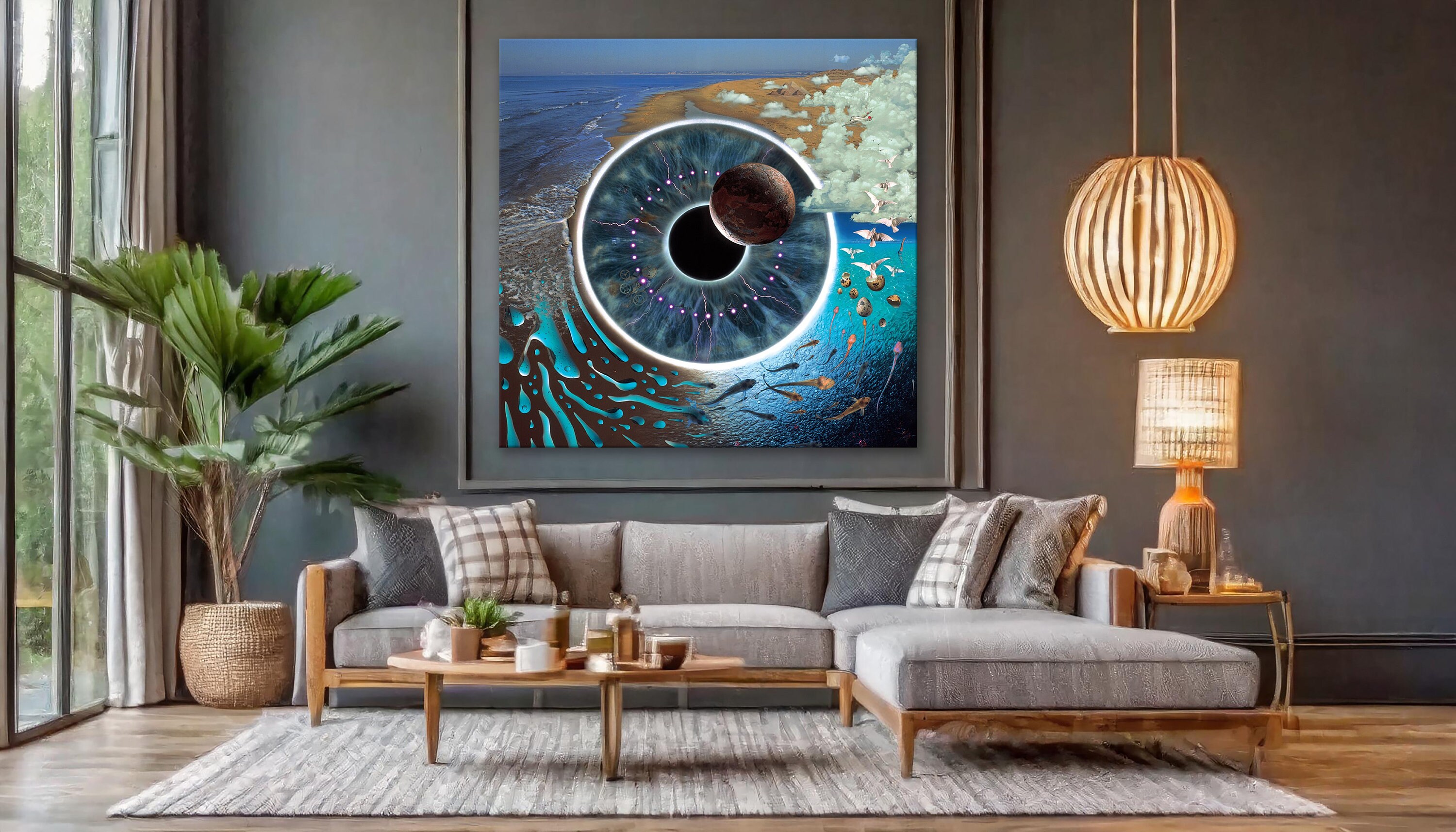 Pulse Pink Floyd Album Cover Canvas Print, Pink Floyd Poster, Pulse ...