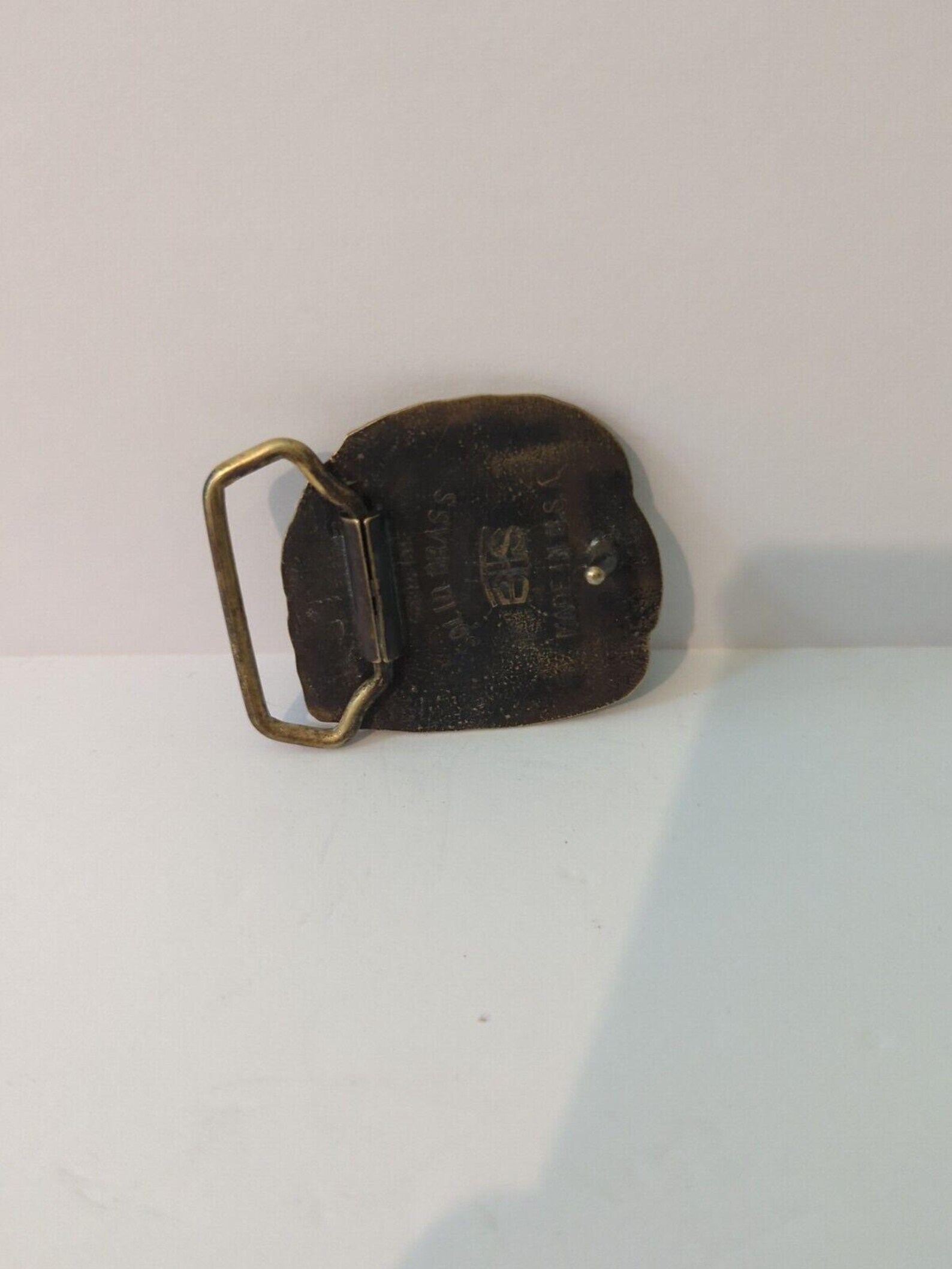 Rare Vintage Solid Brass BTS Eagle Head Belt Buckle 1973 - Etsy