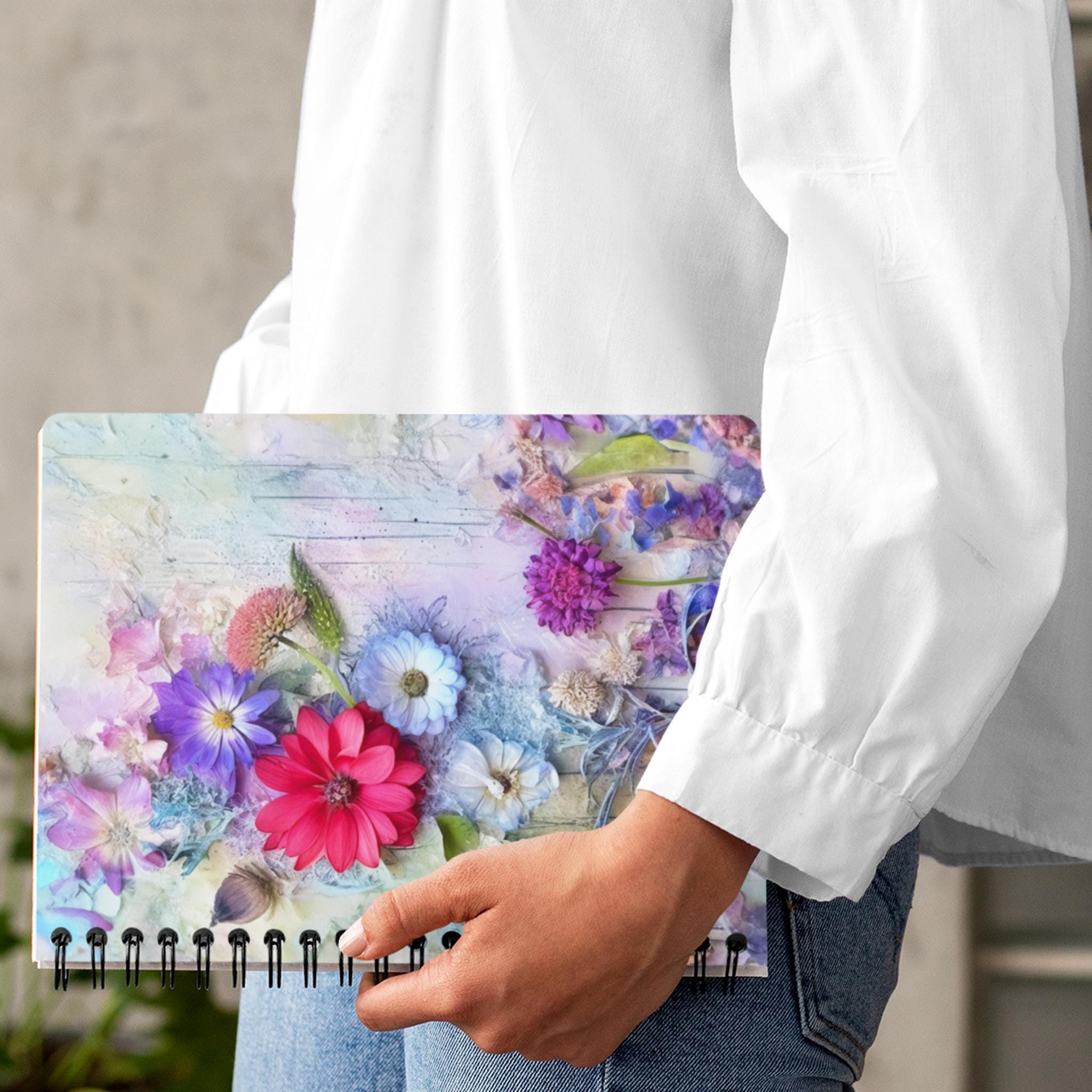 Fantasy Spiral Notebook 4, Ruled Line Journal Aesthetic Writing ...