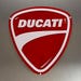 Ducati Logo Sign | Luxury | Gift | Room Decor | Man Cave Sign | Garage ...