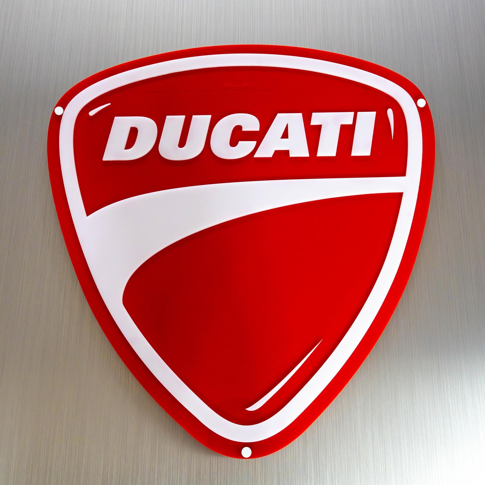 Ducati Logo Sign | Luxury | Gift | Room Decor | Man Cave Sign | Garage ...