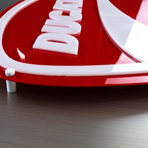 Ducati Logo Sign | Luxury | Gift | Room Decor | Man Cave Sign | Garage ...