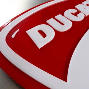 Ducati Logo Sign | Luxury | Gift | Room Decor | Man Cave Sign | Garage ...