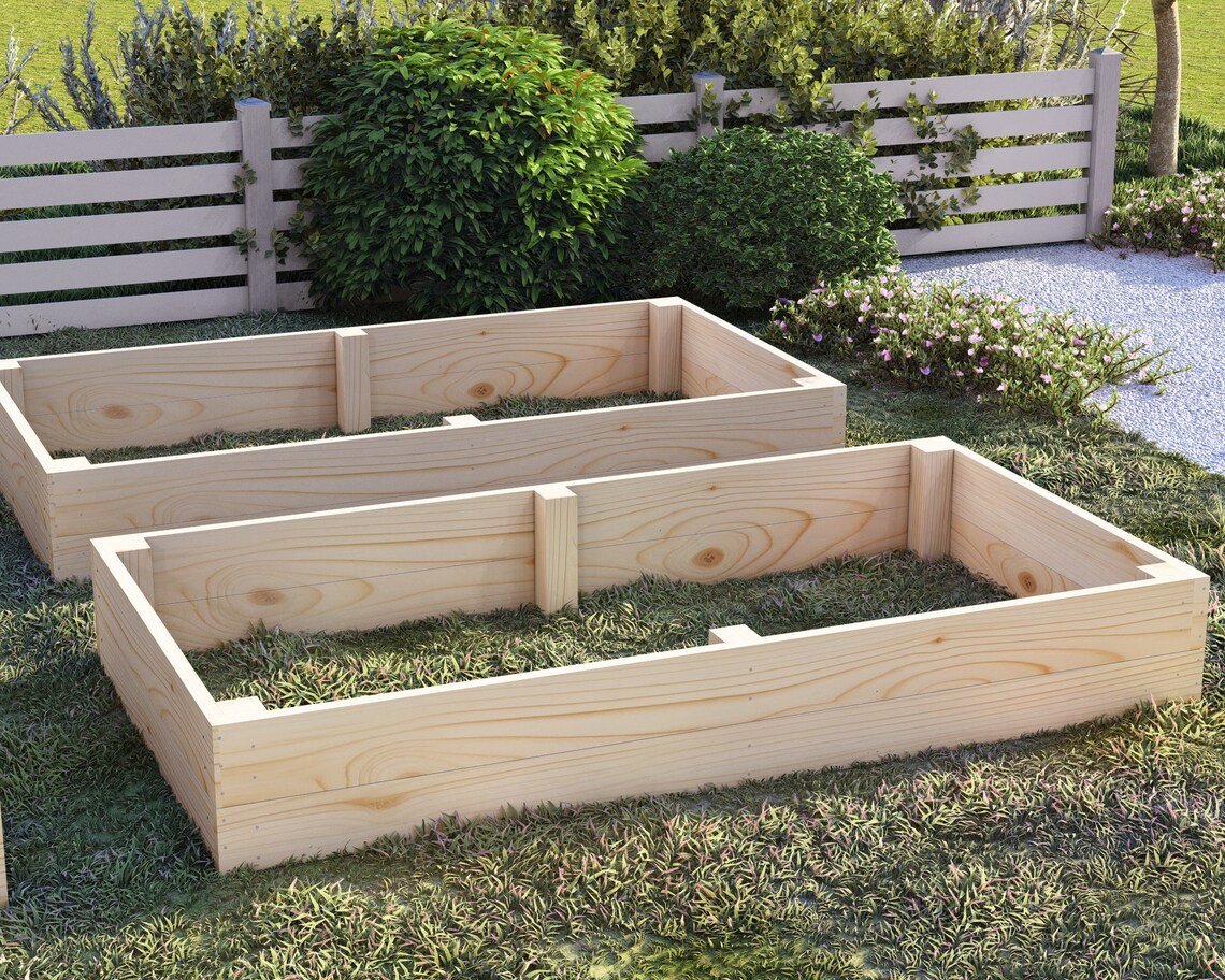 Diy Planter Box Plan Planter Plans Garden Box Raised Planter Diy Garden ...