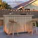 Wooden Outdoor Bar PDF File Plans | Outdoor DIY Bar Plan PDF Bar Plans ...
