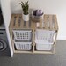 Basket Rack Plan | DIY Digital Plans Laundry Organizer Basket Storage ...