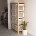 Sideways Basket Rack | Digital Download Pdf Laundry Organizer Storage ...