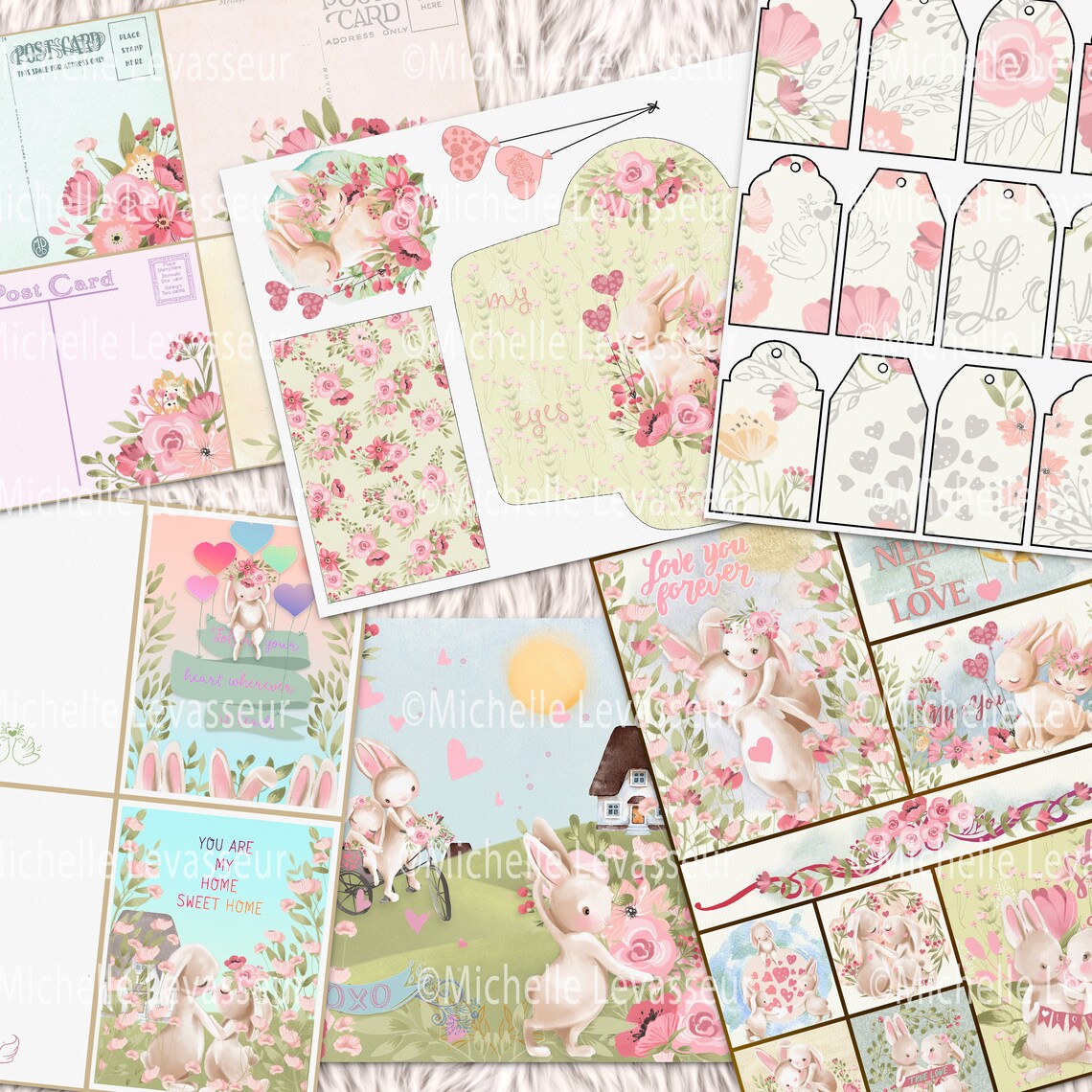 It Takes Two Printable Card Maker/mini Album Kit for Valentine's Day, Anniversaries/just Because ...