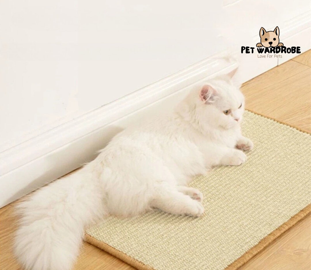 Horizontal Sisal Cat Scratching Mat Pet Cat Scratching Board Natural ...