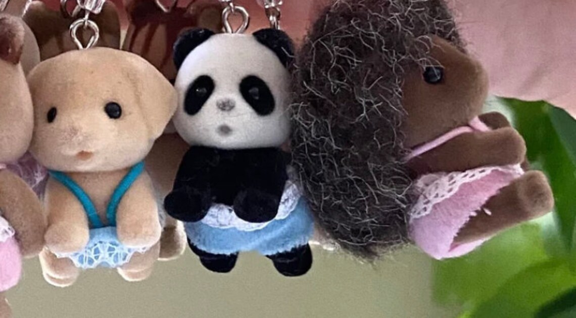 Calico Critter Charm / Keychain - Etsy