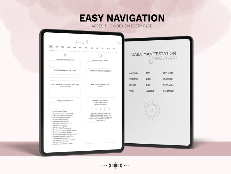 Digital Manifestation Journal: Daily Gratitude, Self-care (goodnotes ...