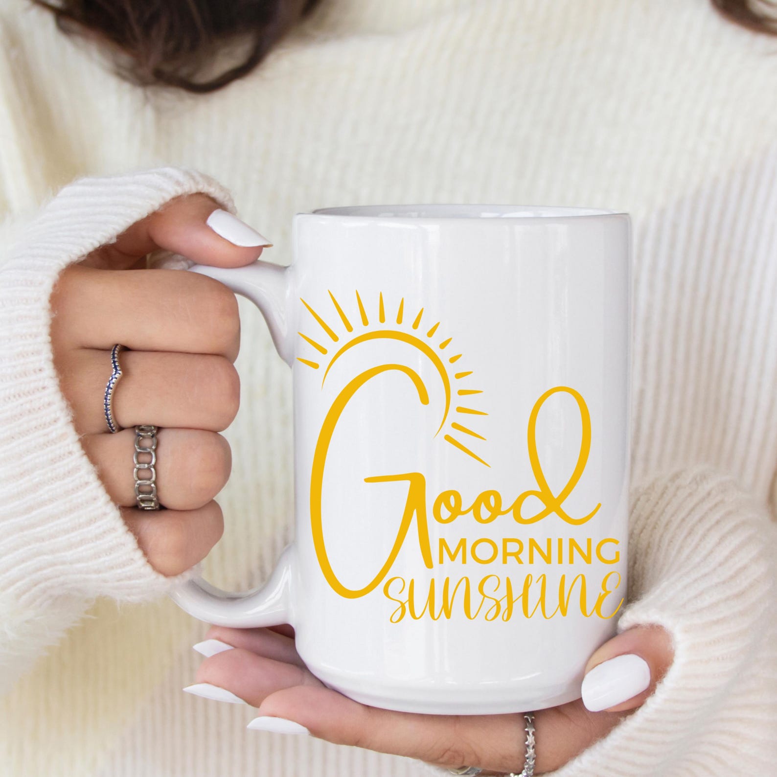Good Morning Sunshine Coffee Mugs, Summer Mug, Good Morning Mug ...
