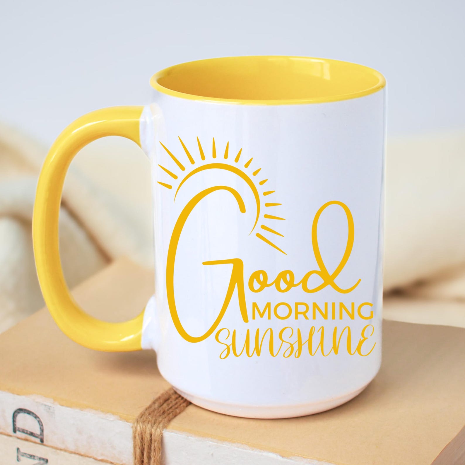 Good Morning Sunshine Coffee Mugs, Summer Mug, Good Morning Mug ...