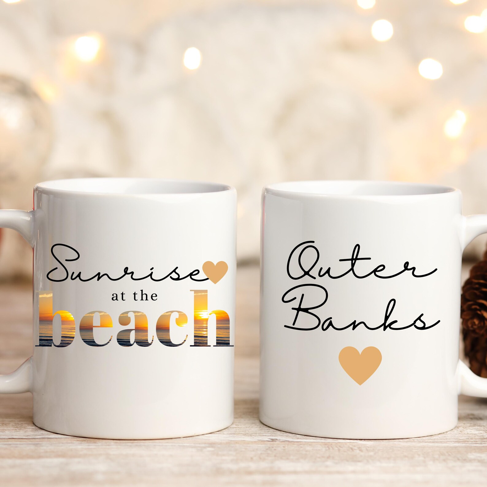 Personalized Beach Mug, Custom Beach Coffee Mug, Destination Mug, Beach ...