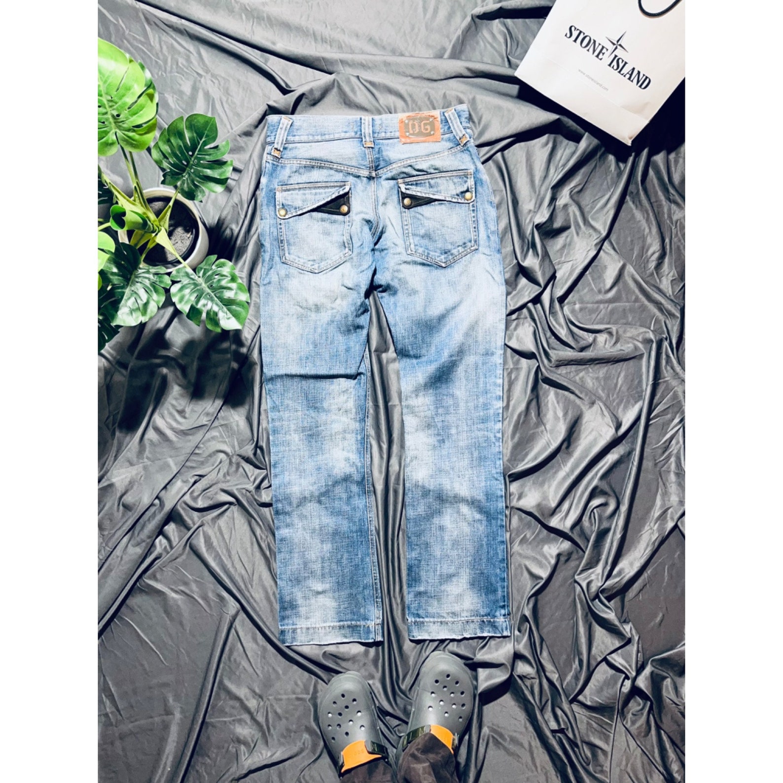 Vintage Dolce&gabbana Jeans Luxury Italian Designer 90s Streetwear ...