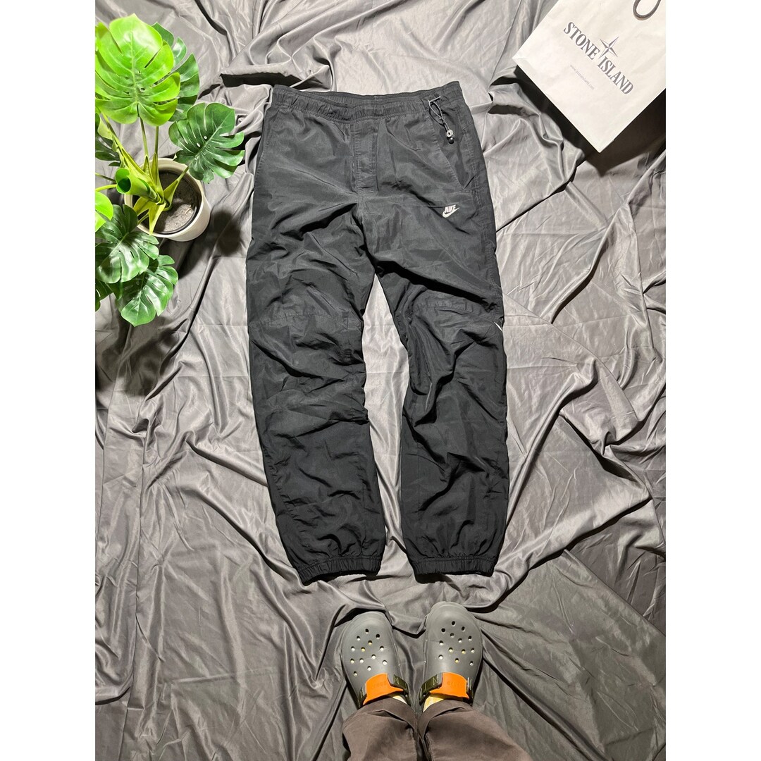 Vintage Nike Track Pants 90s Streetwear Zip USA Style Swoosh Big Logo ...
