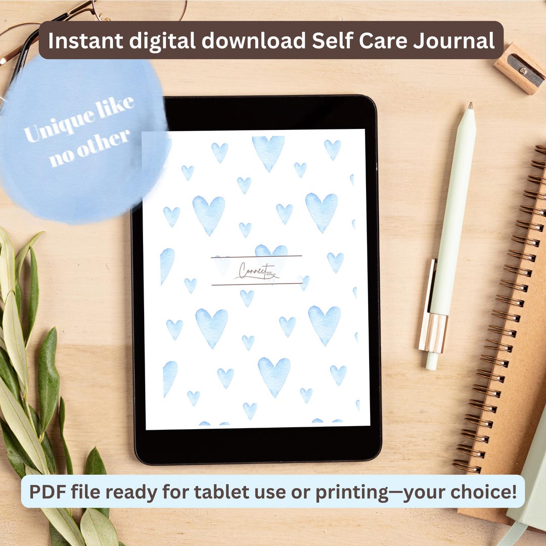 Self-care Journal: 30-day Reflection Prompts (PDF Digital Download) - Etsy
