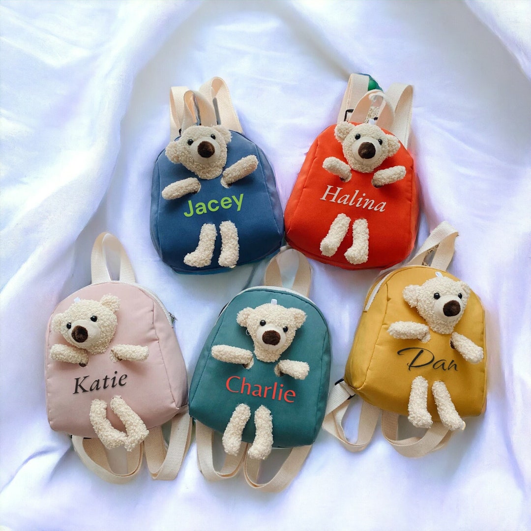 Toddler Teddy Bear Backpack Cute Toddler Backpacks, Toddler Bear ...