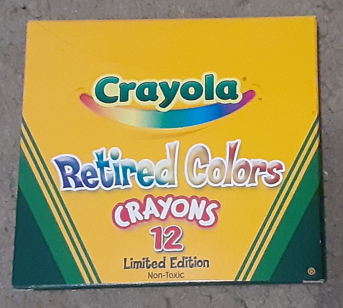 2003 Crayola Retired Colors Pack - Etsy