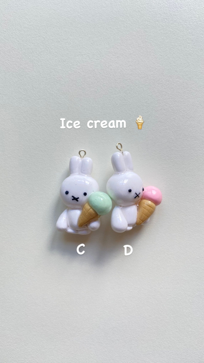 Miffy Coquette Matching Charms - Etsy