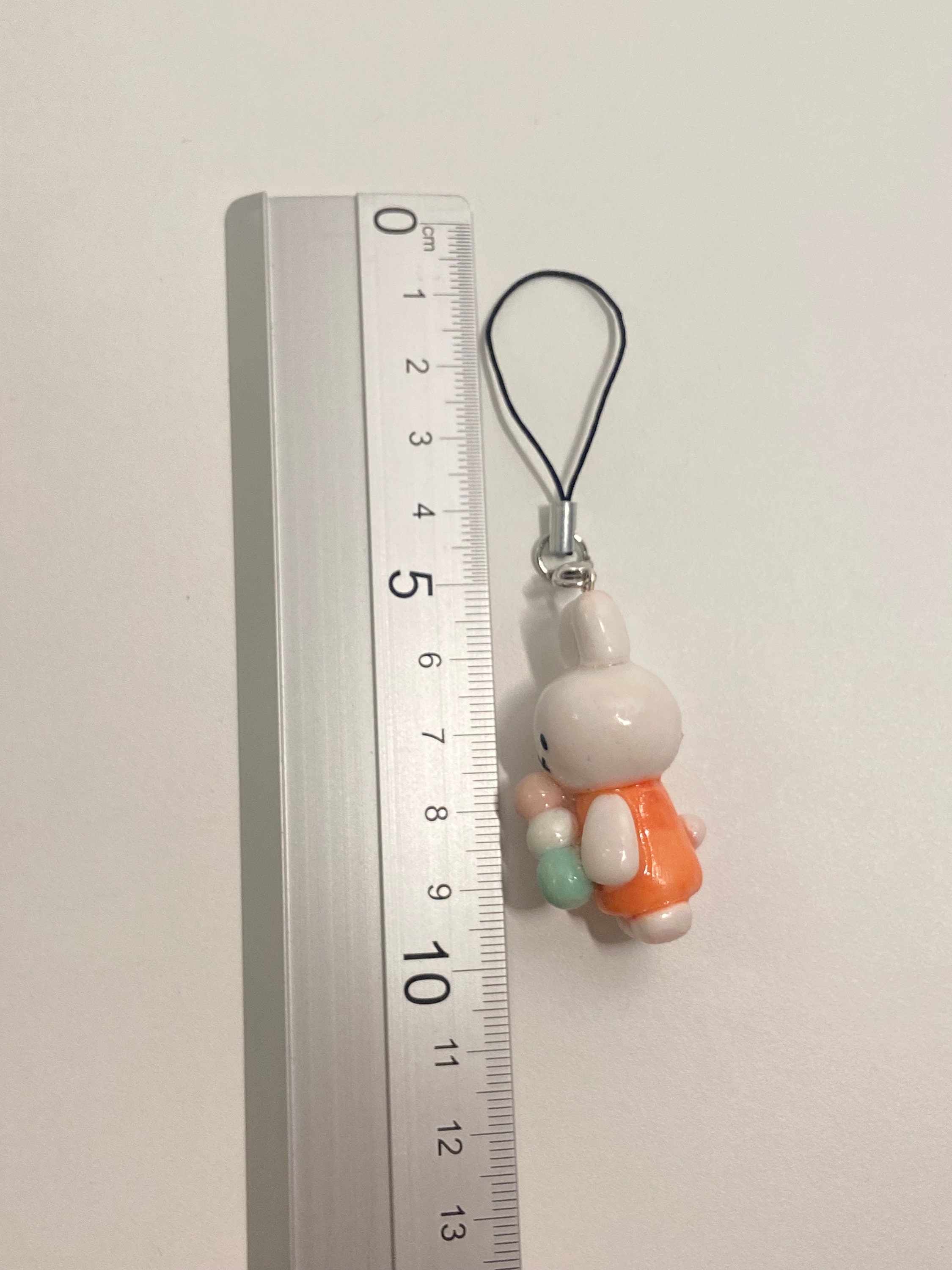 Miffy Phone Charms Miffy Keychain Korean/japanese Style Miffy - Etsy