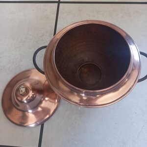 Vintage French Villedieu Copper Souperie - Etsy