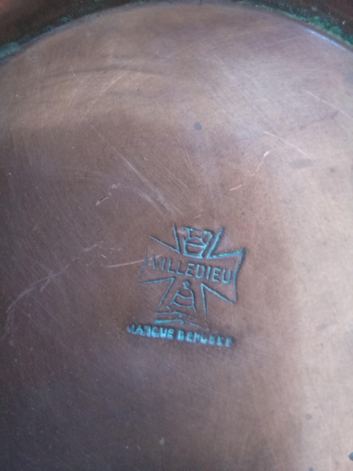 Vintage French Villedieu Copper Souperie - Etsy