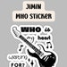BTS Jimin Muse Sticker Jimin Png Svg Sticker BTS Jimin Guitar Sticker ...