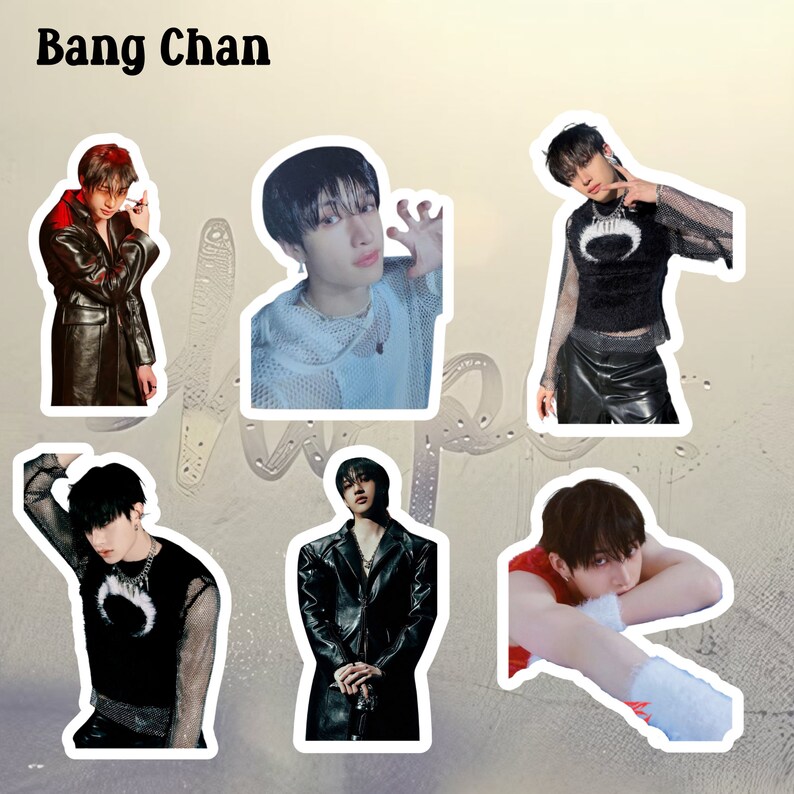 Stray Kids ATE Stickers 50 Sticker Pack SKZ Boy Band Kpop Stickers ...