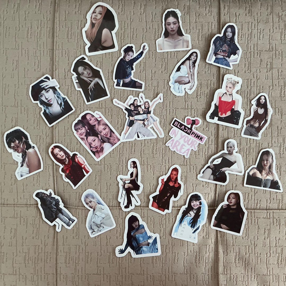 Blckpink Kpop Sticker Pck Blackpink Stickers Blackpink Merch Jennie ...