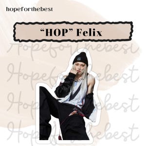 Stray Kids New Album HOP Stickers Skz Stickers Stray Kids Merch Digital ...