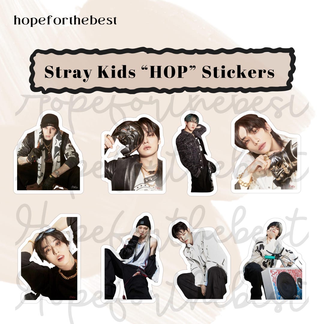 Stray Kids New Album HOP Stickers Skz Stickers Stray Kids Merch Digital ...