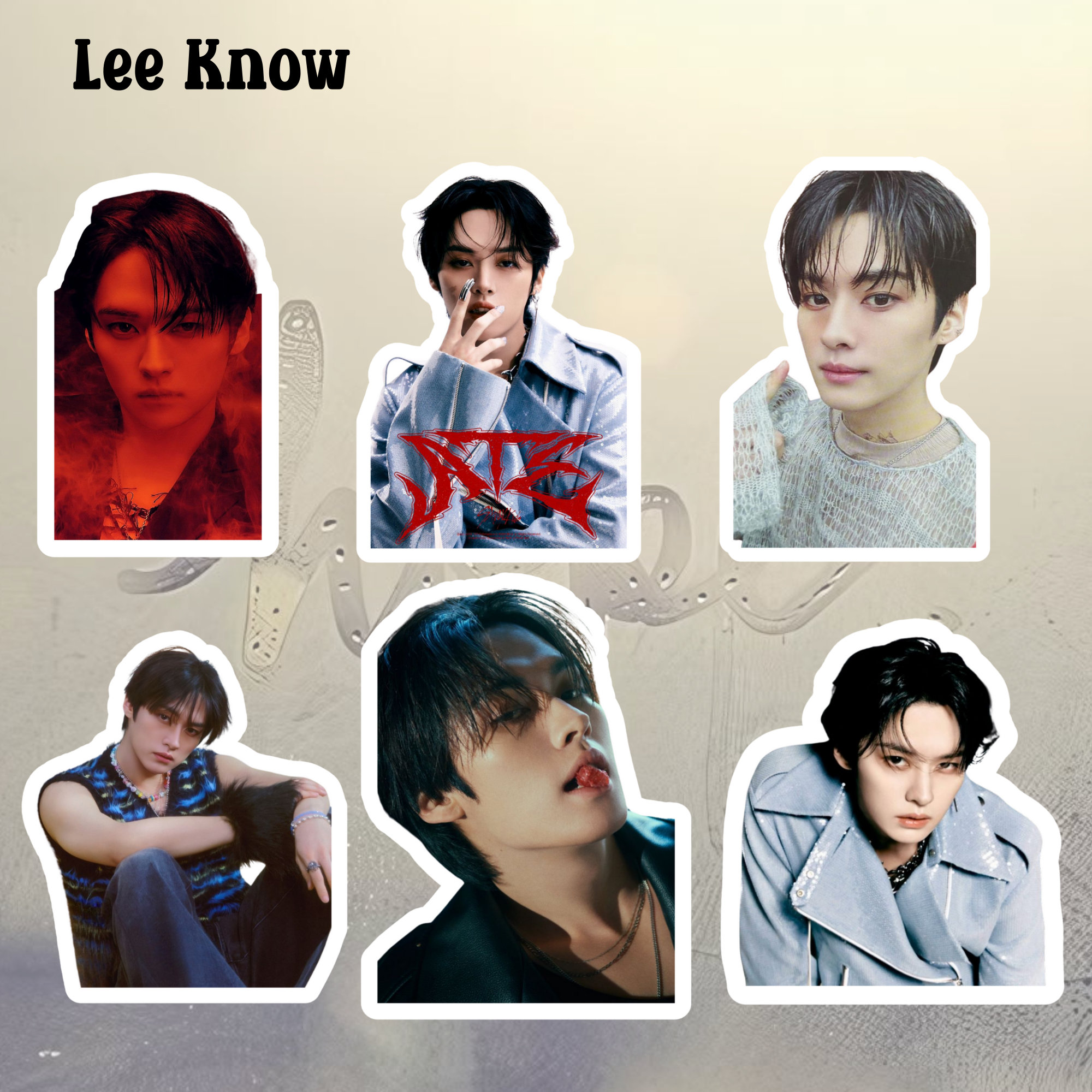 Stray Kids ATE Stickers 50 Sticker Pack SKZ Boy Band Kpop Stickers ...