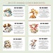 20 Cute Animals Lunch Box Notes for Kids, Lunchbox Notes Printable ...