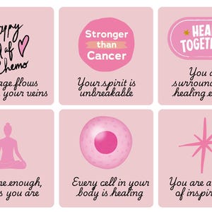 48 Cancer Positive Affirmation Cards Printable | Empowering Daily ...