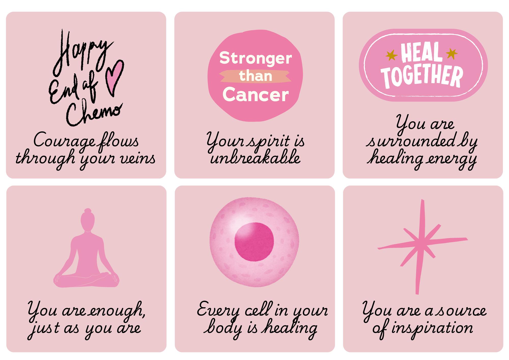 48 Cancer Positive Affirmation Cards Printable | Empowering Daily ...