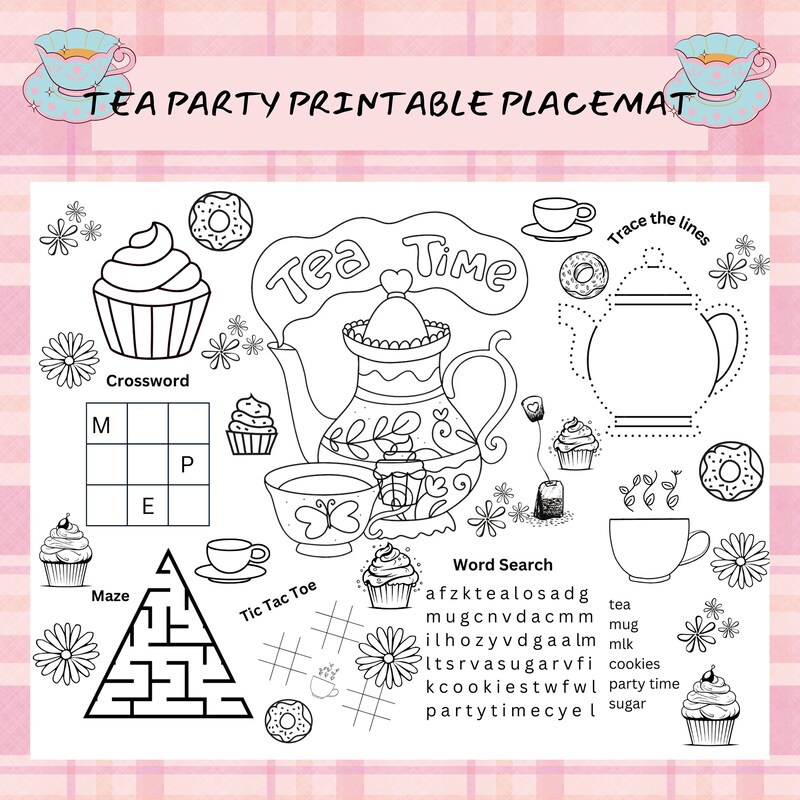 Party Coloring - Etsy