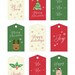 Let It Snow Printable Tags, Christmas Gift Tags, Printable Tags for ...