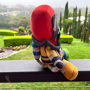 Rust Gift Game Hazmat Suit 8 Inch Premium Plushie for Decoration Setup ...